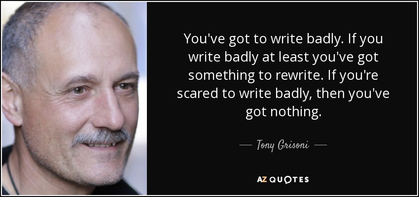 QUOTES BY TONY GRISONI | A-Z Quotes